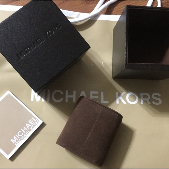 Michael Kors | Accessories | New Michael Kors Empty Watch Box With Care ...